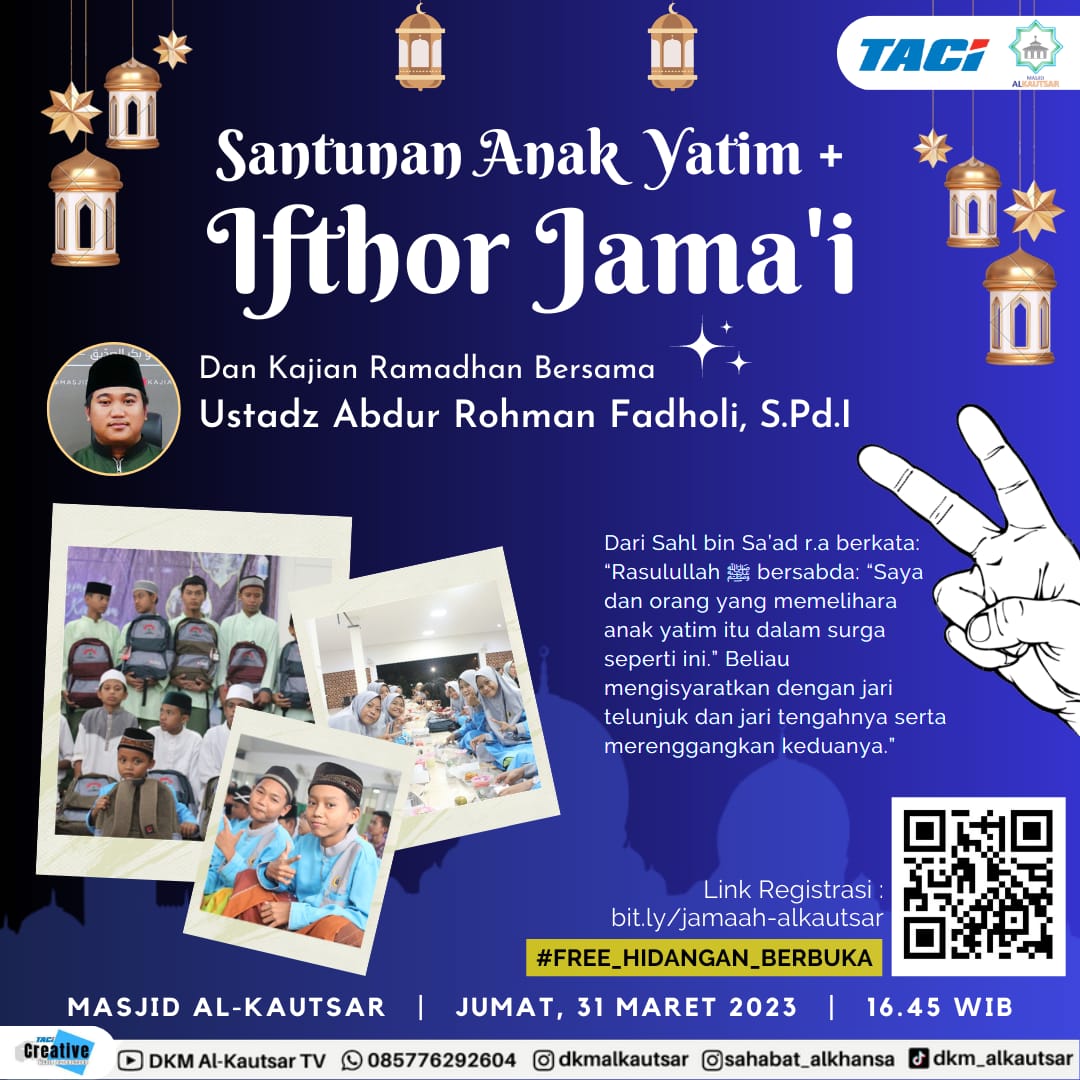 Santunan Yatim Piatu & Ifthor jama'i
